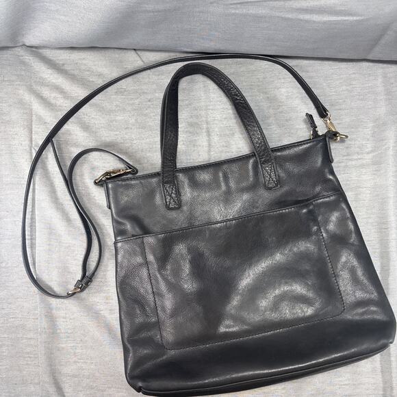 Fatface | Bags | Fat Face Pebbled Leather Tote Bag Purse Adjustable ...